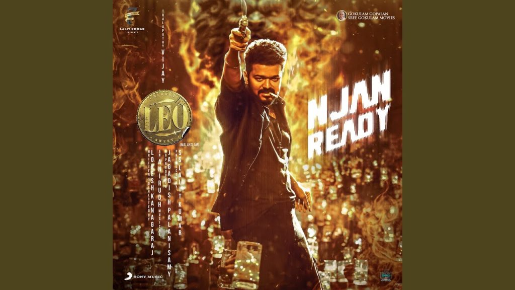 Njan Ready Song Lyrics Leo 2023 Film